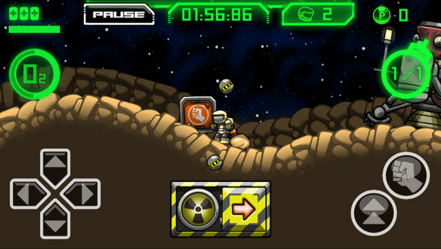 Atomic Super Lander: Chaotic, hard, incredibly fun - Review ⋆ Pookybox: iPhone games